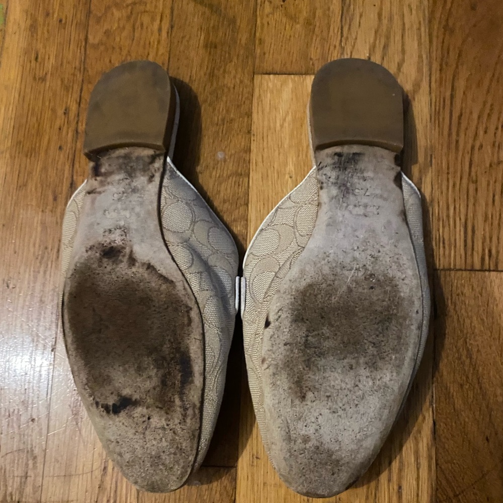 Coach Stassi Signature Jacquard Flats - Gem